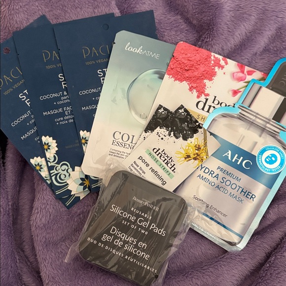 Skincare | Assorted Face Masks And Silicone Gel Pads | Poshmark